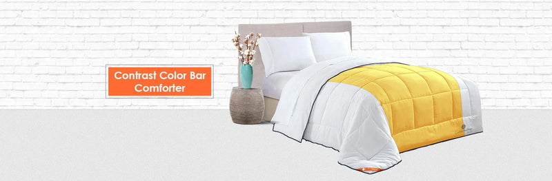 Warm Fluffy Contrast Comforter in Any Size – Comfort Beddings