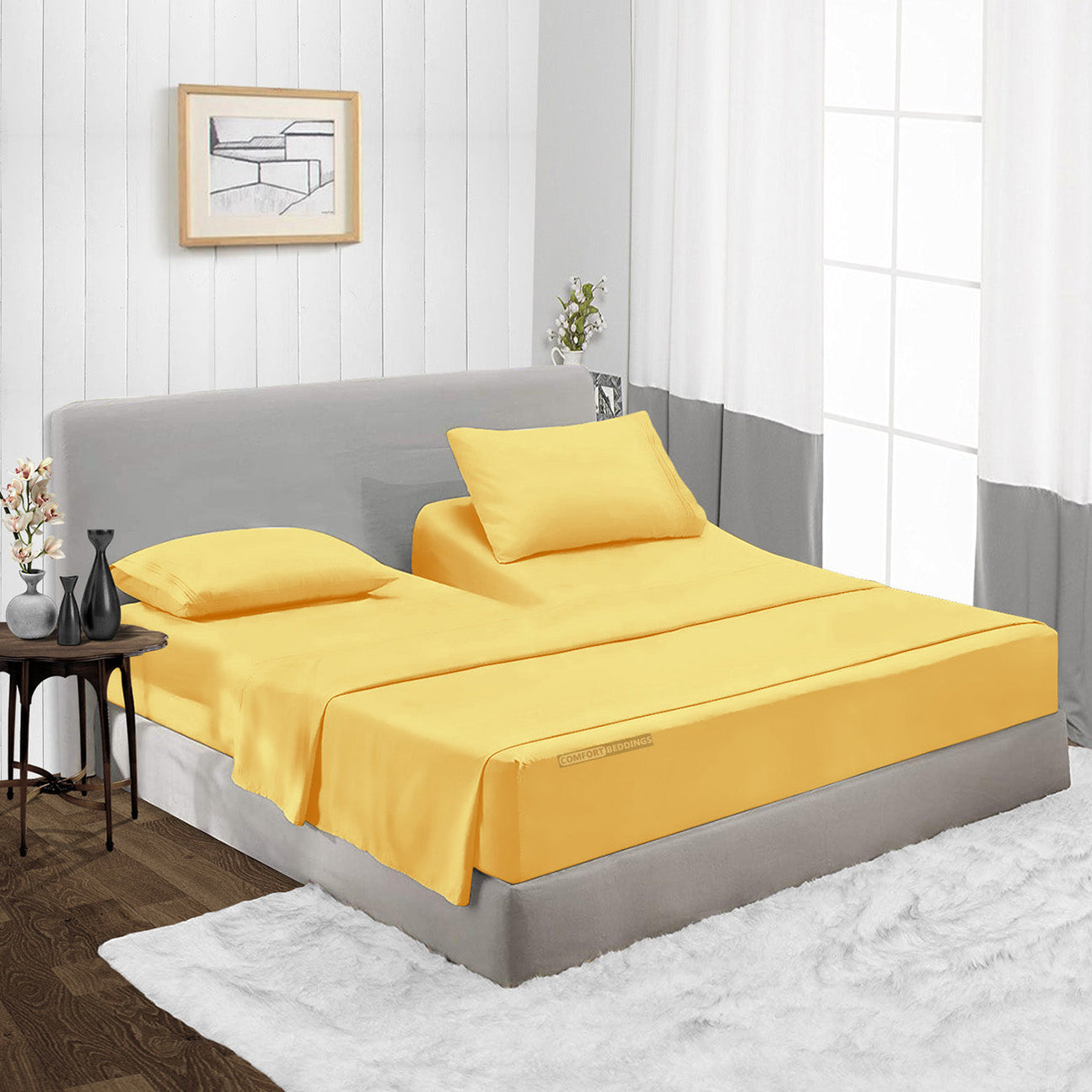 Luxury Split Head Sheet Set- Extra - 20% OFF — comfortbeddings-usa